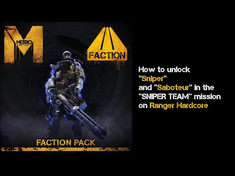 Steam Community :: Video :: Metro Last Light — Sniper Team on Ranger ...