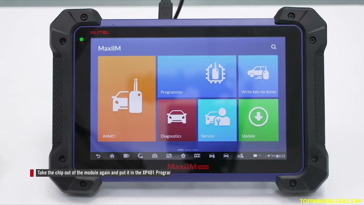 Autel IM608 Program BMW FEM BDC Module Replacement