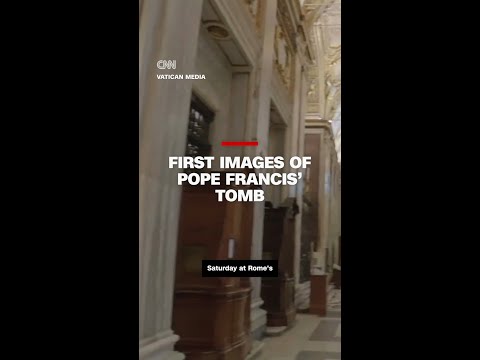 First images of Pope Francis' tomb at Rome’s Basilica di Santa Maria Maggiore