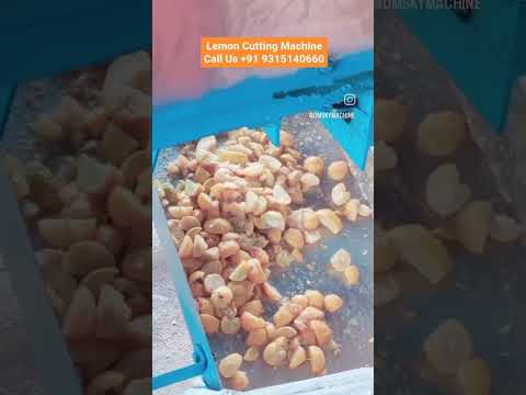 Lemon Cutter Machine - Lime Cutting Machine Latest Price, Manufacturers ...