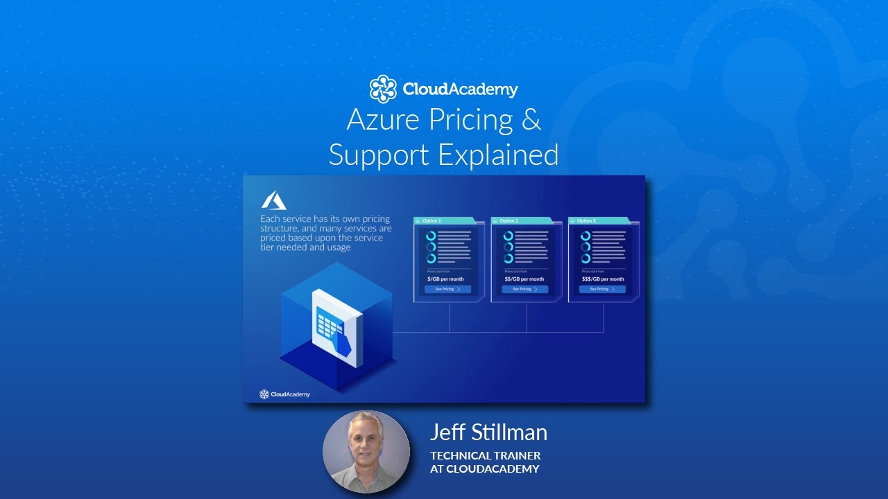 Azure Pricing & Support Explained  - Azure Training