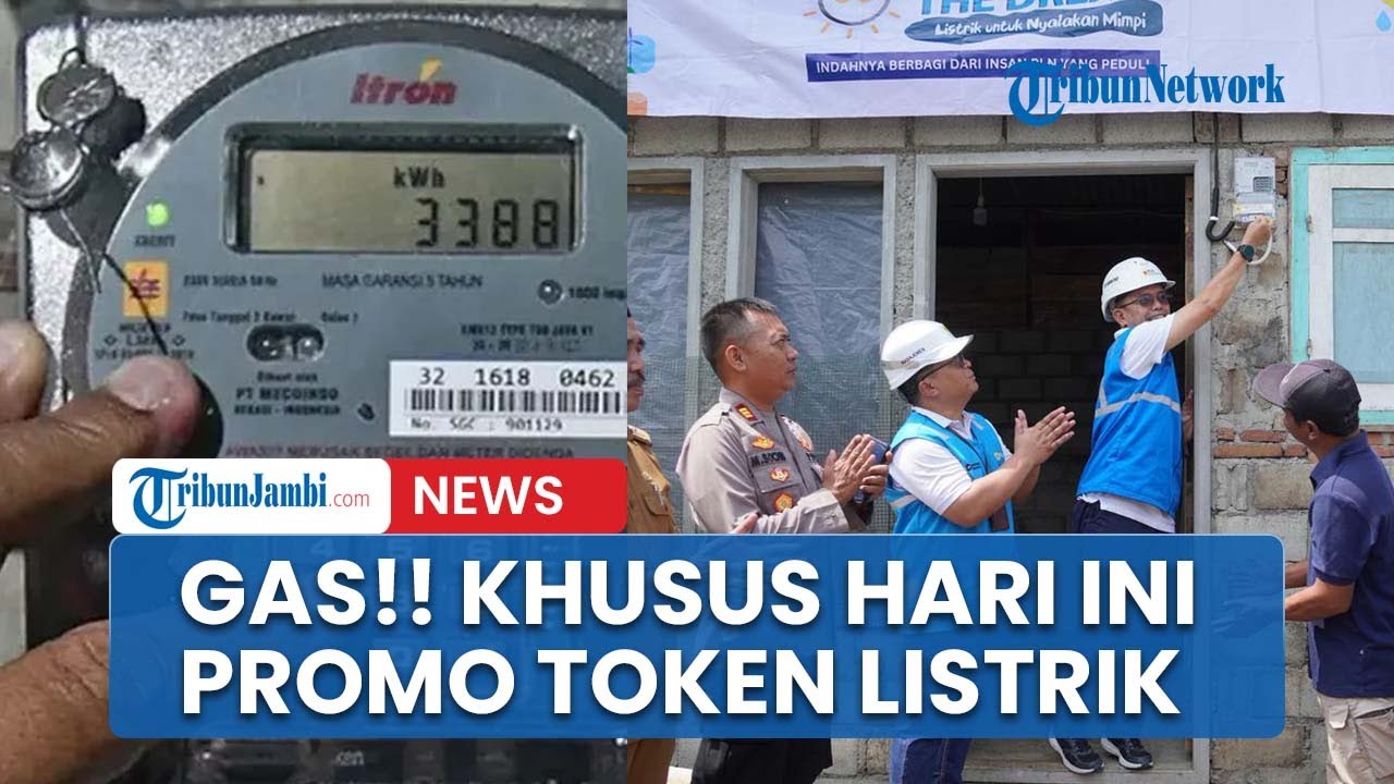 Ada Promo Token Listrik 25 Desember 2025, Token Rp 50.000 Hanya Bayar Rp 40.000