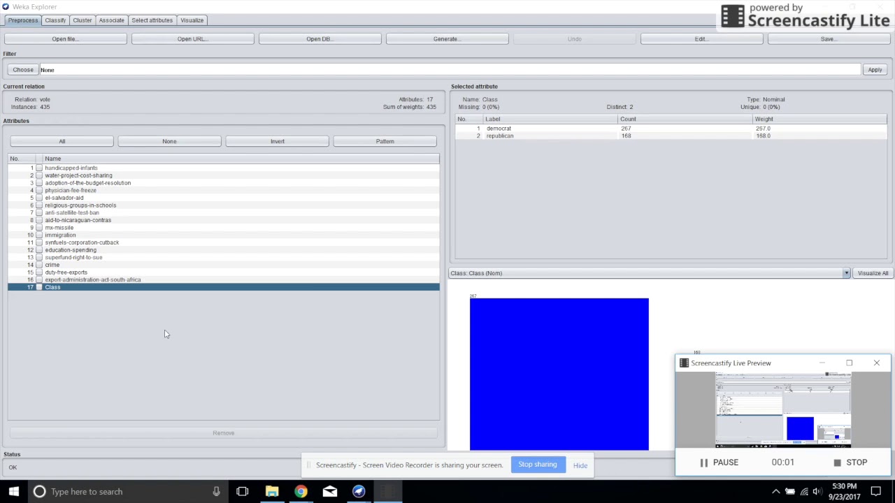 Decision Trees and Visualization on Weka