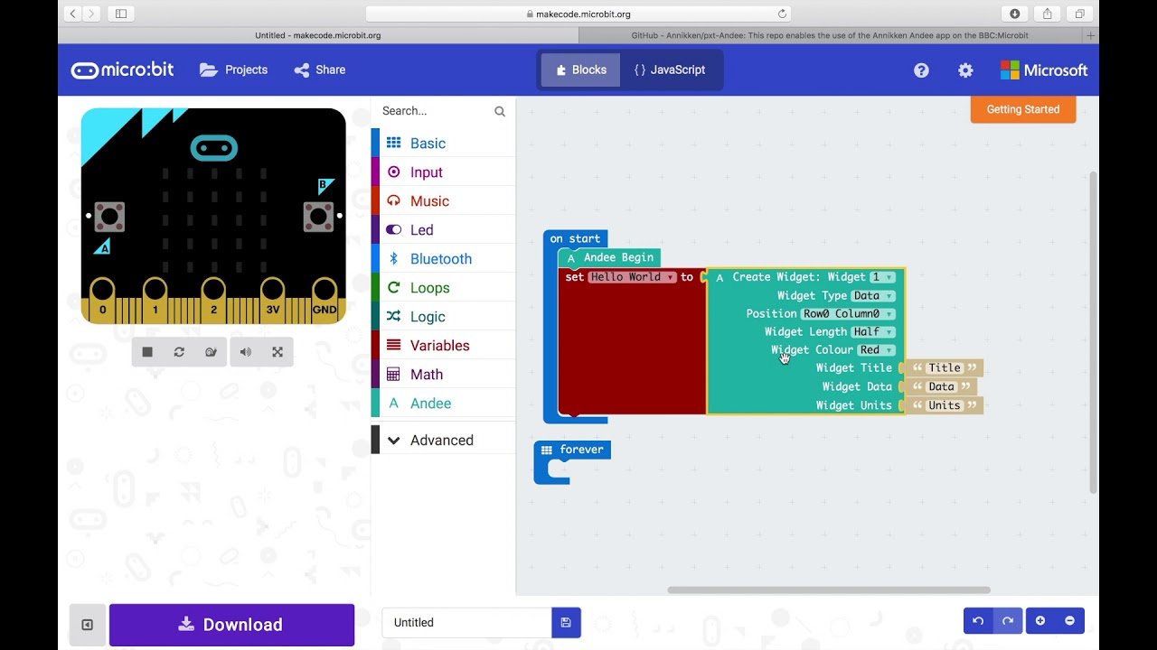 Part 2- Coding the microbit