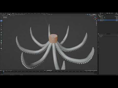 Free STL file Octopus Ring Holder and Trinket Dish V2・3D printable ...