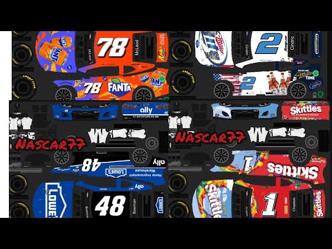 Custom Nascar diecast templates (2023 wave 10)