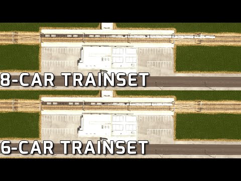 Steam Community :: Video :: Modifiying PNR EM10000 class + 8-car vs. 6 ...