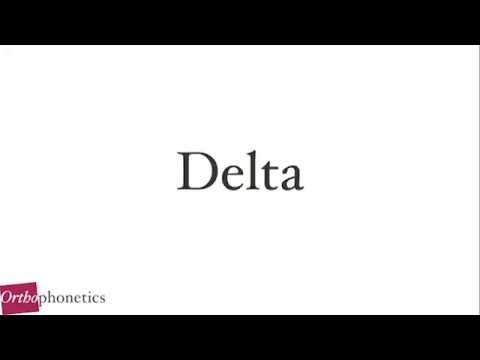 How to pronounce Delta
