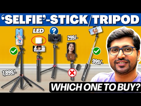 [2025]🔥Best Selfie Stick in India 2025 🪄 Tripod + Bluetooth + Light🔥Best Selfie Stick Under 1000