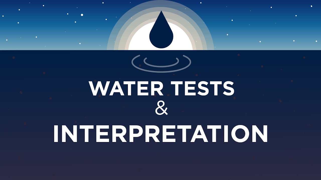 Water Tests &  Interpretation | TOP Energy Training