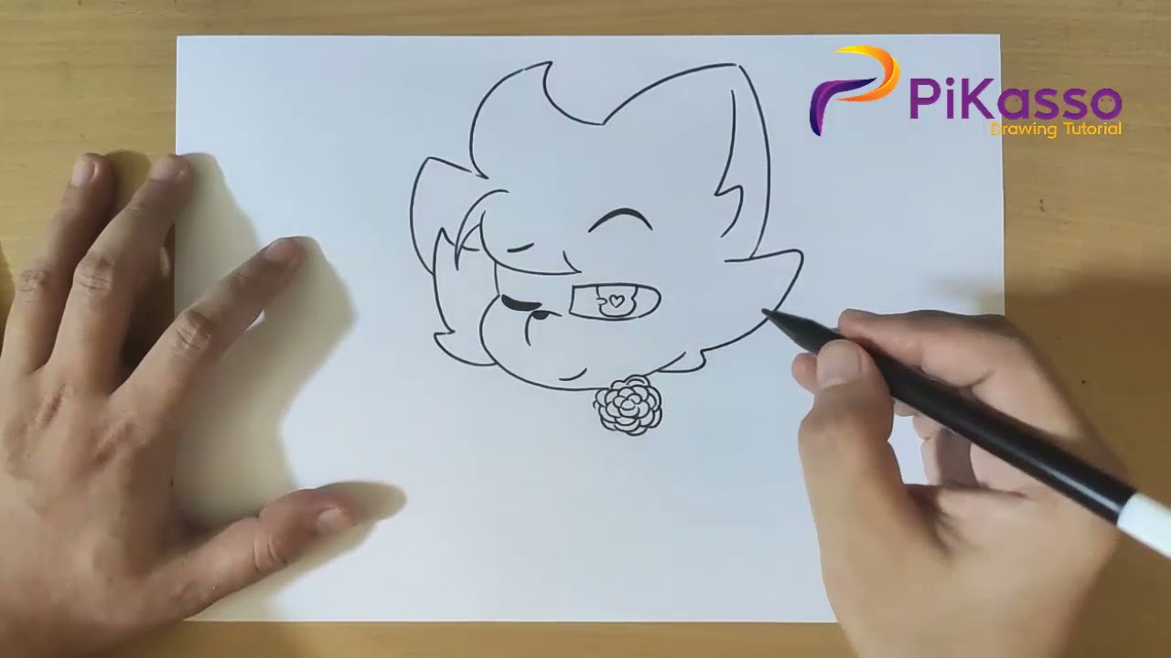 How to Draw Foxy from Piggy #foxy #piggy #artist