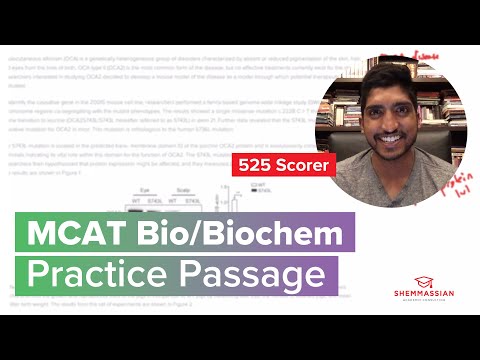 525 Scorer and Harvard Alum Leads MCAT Bio/Biochem Passage Tutorial ...