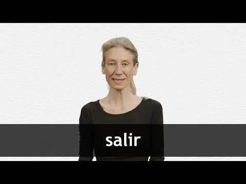 English Translation of “SALIR” | Collins French-English Dictionary