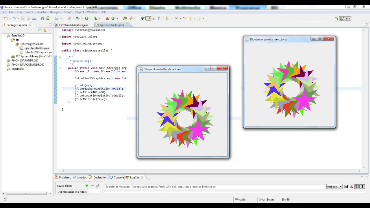 Tutorial N°8: Graphic2D en JAVA (Eclipse - Netbeans) API Java2D GeneralPath