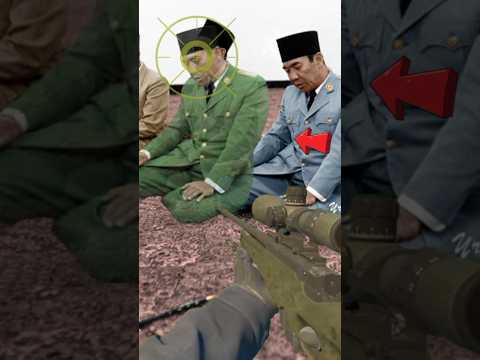 How did Bung Karno duplicate himself when he was shot? 😱 #shorts #bungkarno #history