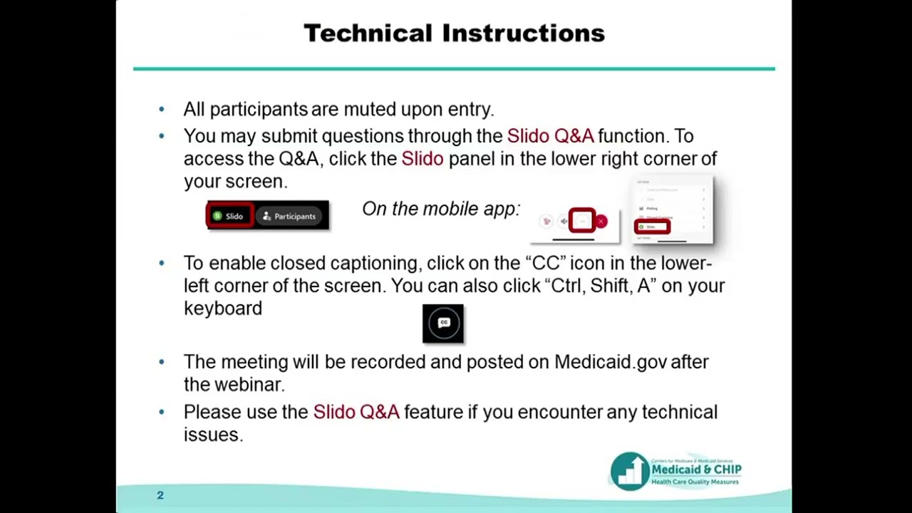 Technical Assistance to Support Reporting of Child, Adult, Health Home Core Set 2024-03-19
