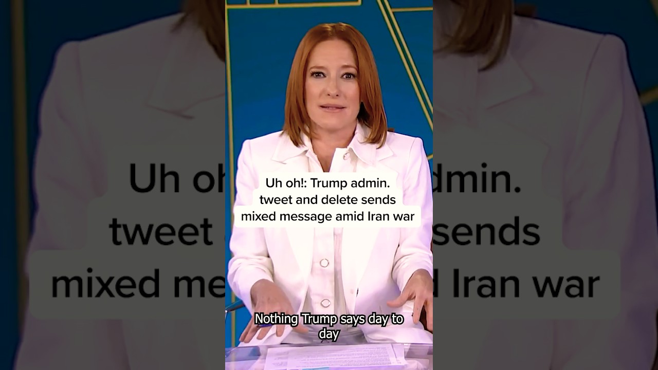 Uh oh!: Trump admin. tweet and delete sends mixed message amid Iran war