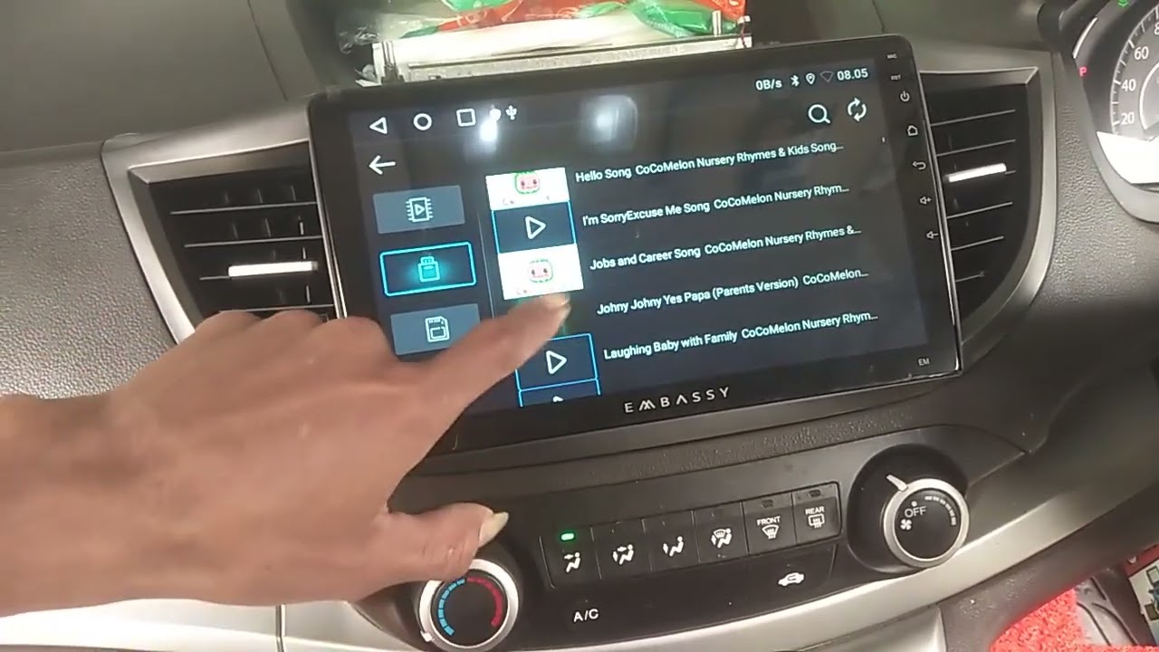 pemasangan head unit android embassy premium 10
