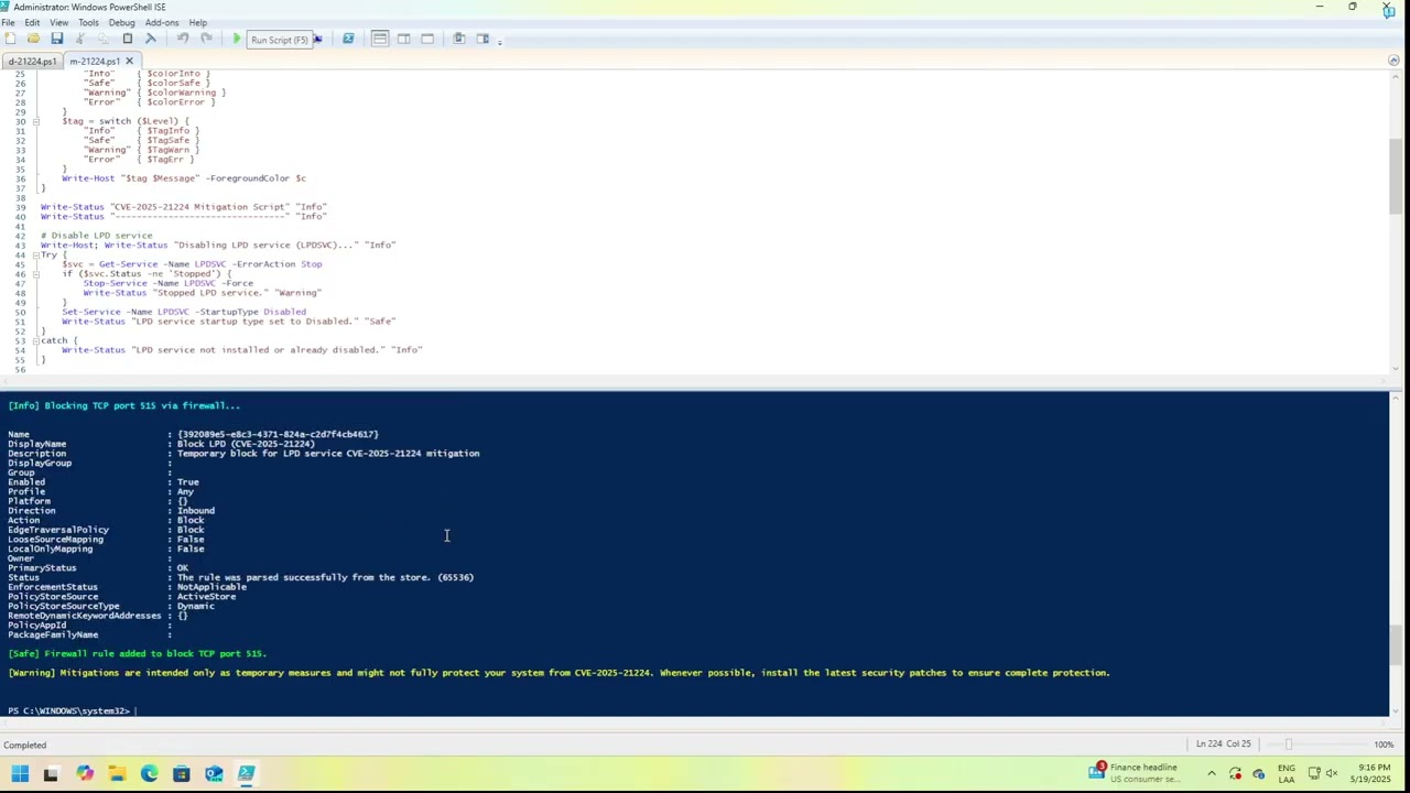 CVE-2025-21224 - Remote Code Execution Vulnerability in Windows Line ...