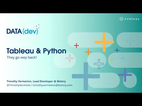 Tableau + Python: They go way back | Tableau DataDev Day October 2024