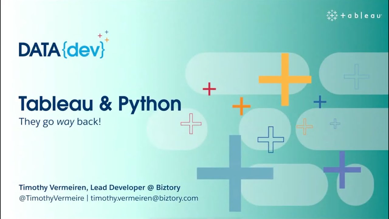 Tableau + Python: They go way back | Tableau DataDev Day October 2024