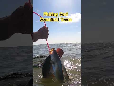Fishing Port Mansfield Texas for Trout . #fishing #Trout