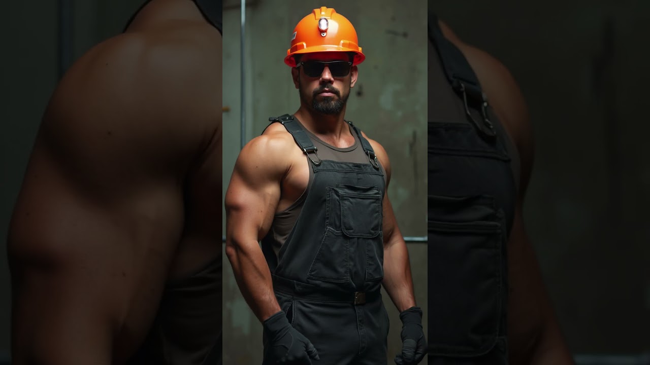 Get to work #ai #hunk #muscle #lgbtq #queer #model #enjoytheview