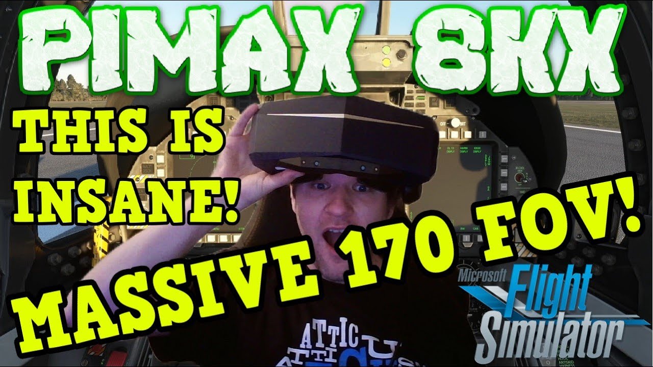 I agree. Pimax 8KX - Virtual Reality (VR) - Microsoft Flight Simulator Forums