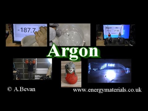 The properties of Argon