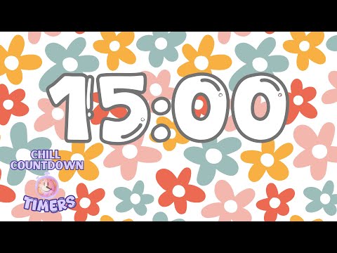 15-Minute Chill Countdown Timer | Lofi Study and Relaxation Music