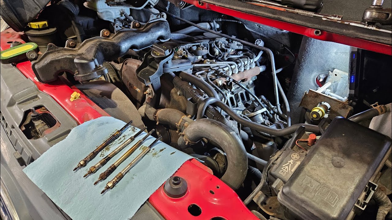 Ford Transit MK7 2.4 RWD Glowplug replacement