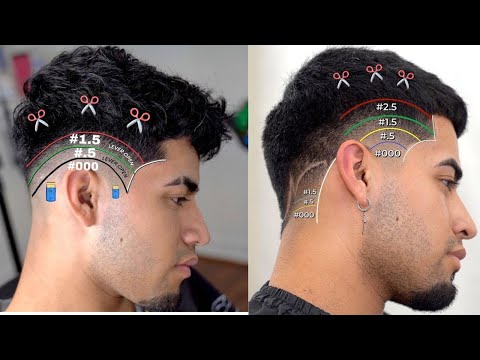 learn Men's haircut with scissors (hair tutorial)