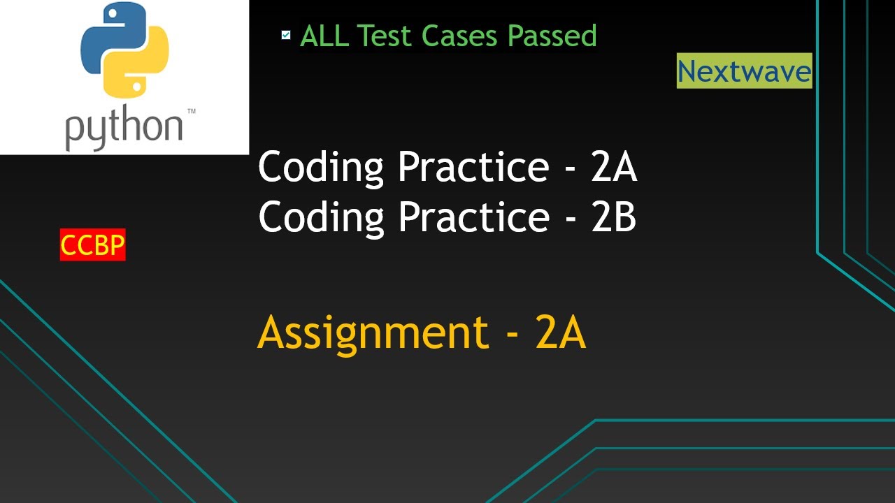 Python Coding Questions | All test Cases Passed | Nextwave | #babutechupdates