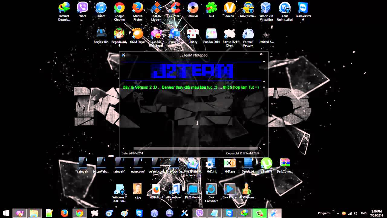 J2TeaM Notepad v2.0 by Juno_Okyo