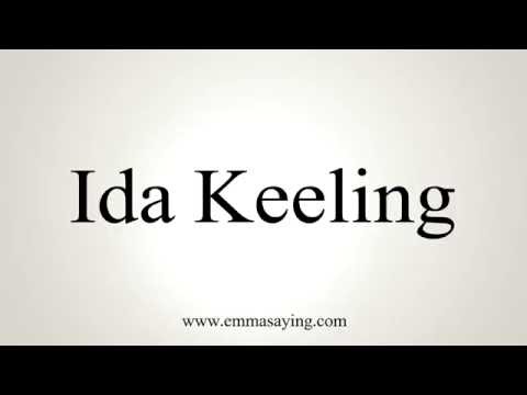 How to Pronounce Ida Keeling