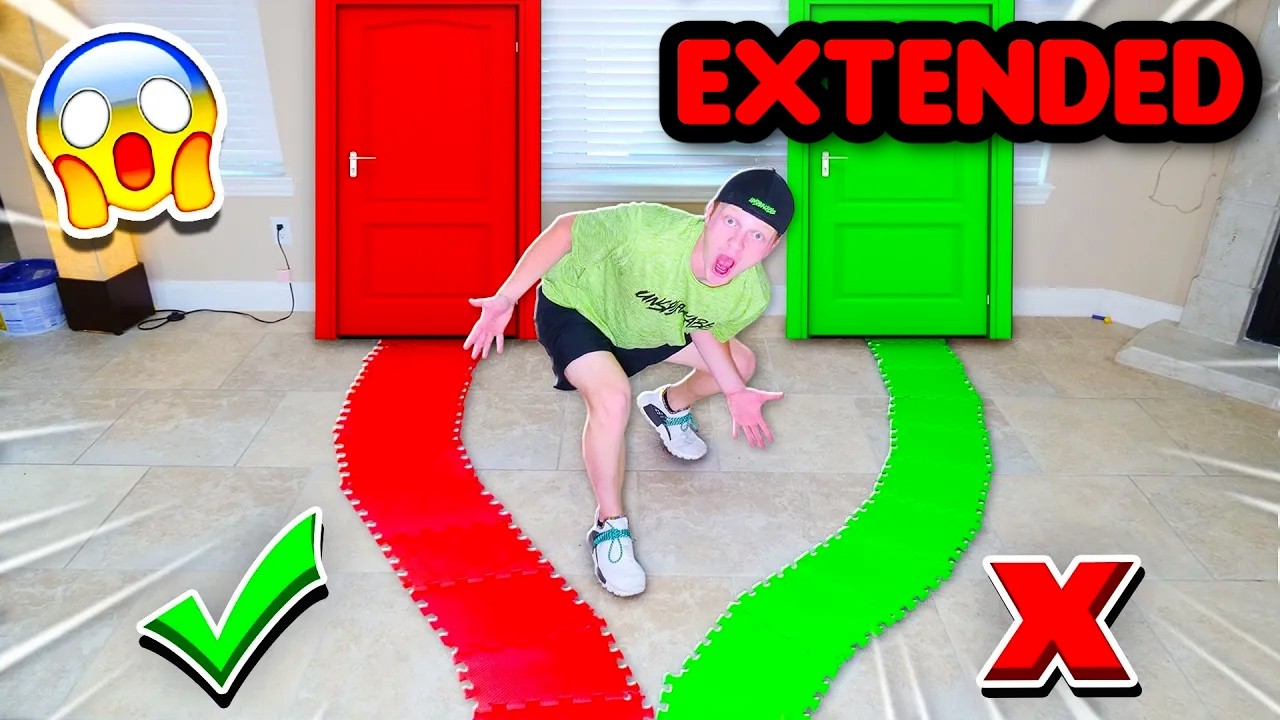 DON'T CHOOSE THE WRONG PATH! GIANT GAMEBOARD CHALLENGE! - EXTENDED