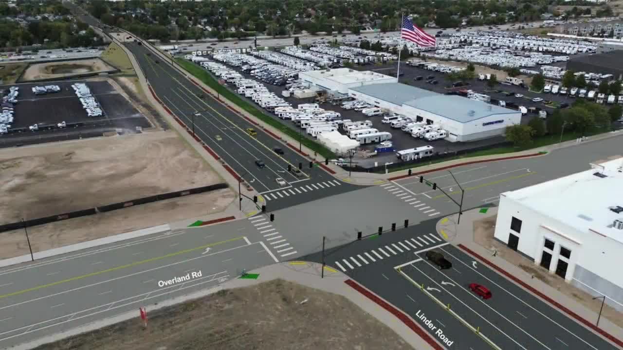 Phase 1 of the Linder Roadway and overpass project begins south of I-84