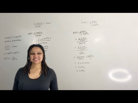 Using Double-Angle Identities to Verify Other Trig Identities (MathAngel369)