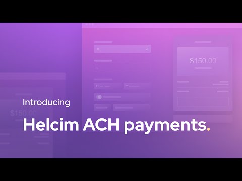 Introducing Helcim ACH Payments