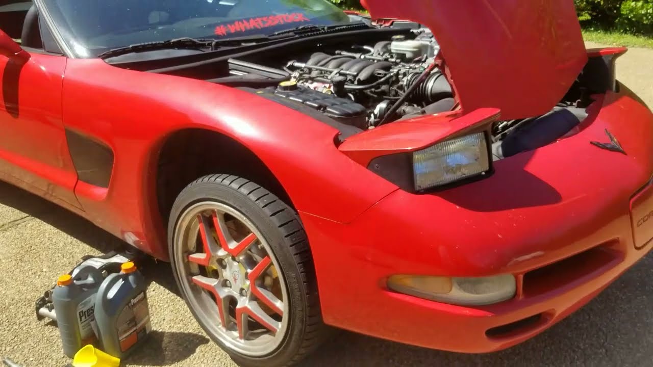 Corvette C5 New Radiator Install