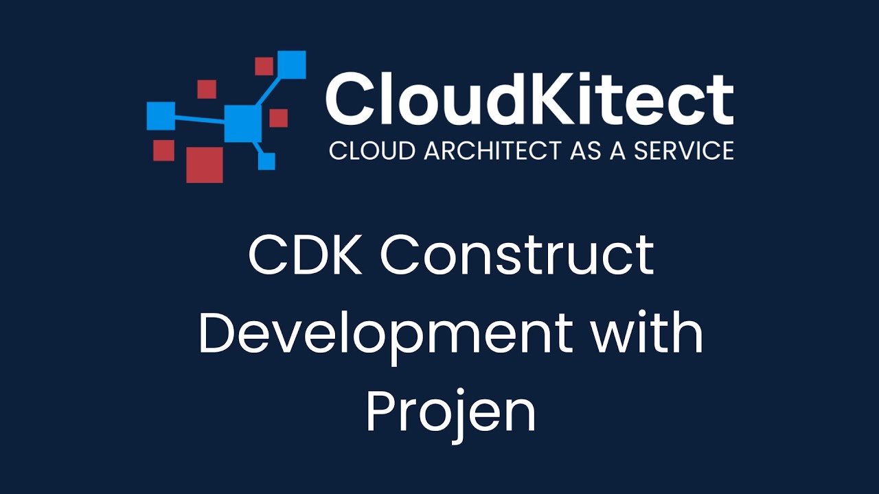 Build CDK Construct Projects with Projen, GitHub and Gitflow DevOps