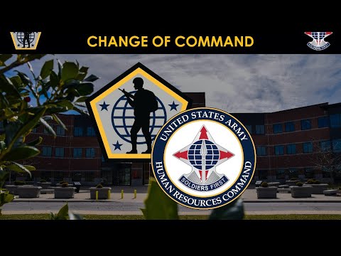 HRC Change of Command