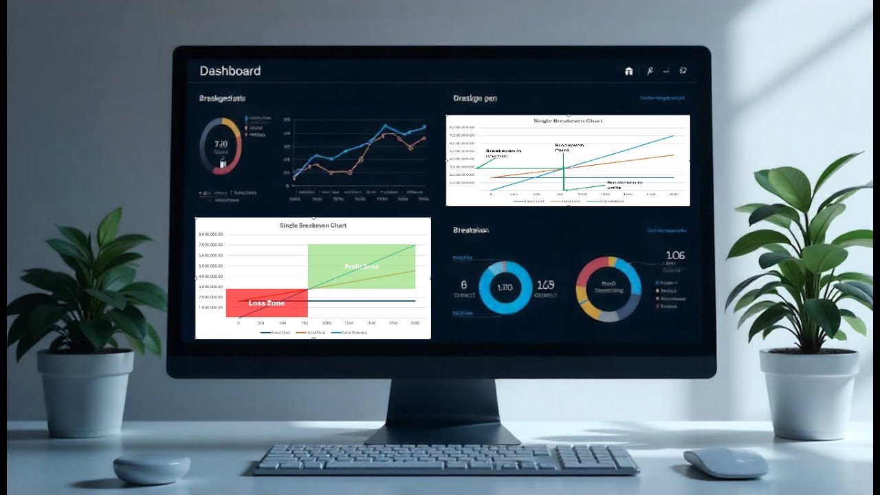 Build a Dynamic Breakeven Dashboard in Excel (Full Project Tutorial)