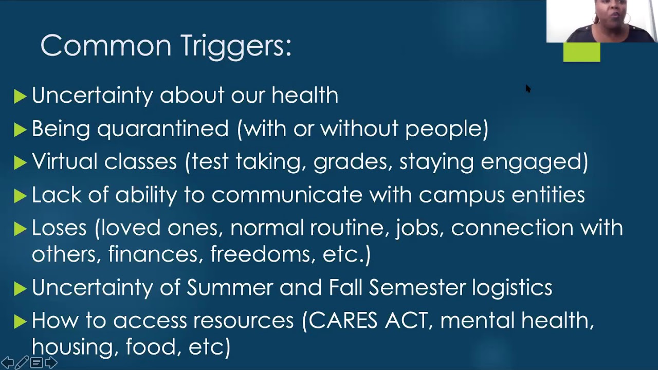 A Discussion about Mental Health and Well-being ft. CAPS Counselors