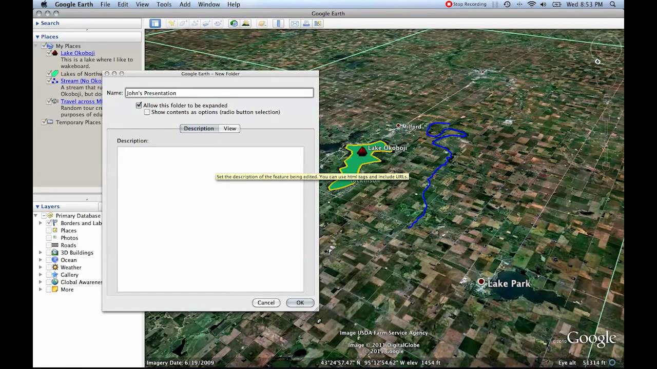 6- Folders [Google Earth Tutorial]