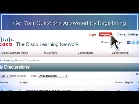 Cisco Learning Network:Tour