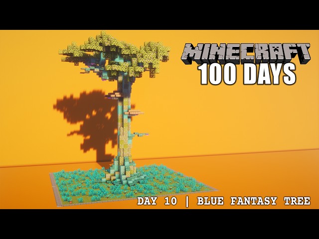 Blue Fantasy Tree - Cyatheles lazuli (Fictional) Minecraft Map