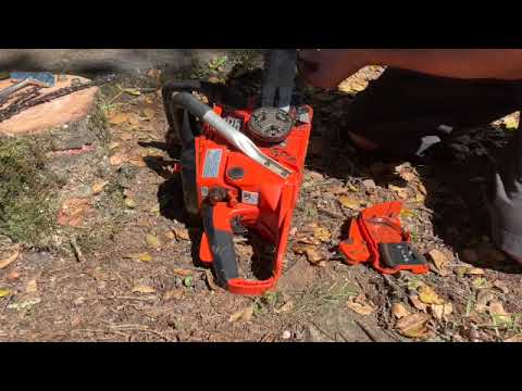Chainsaw chain replacement: Echo CS-400