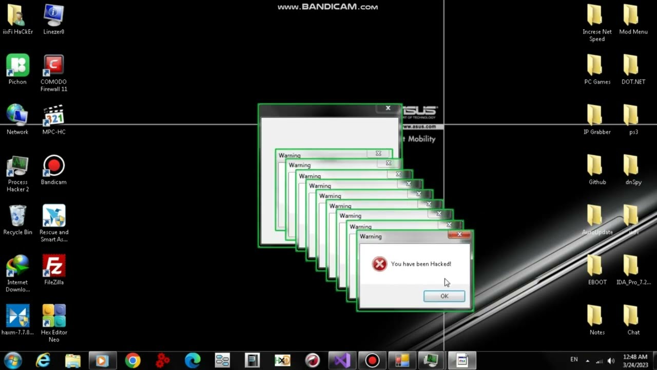 Fake Virus Prank In C# + Source Code