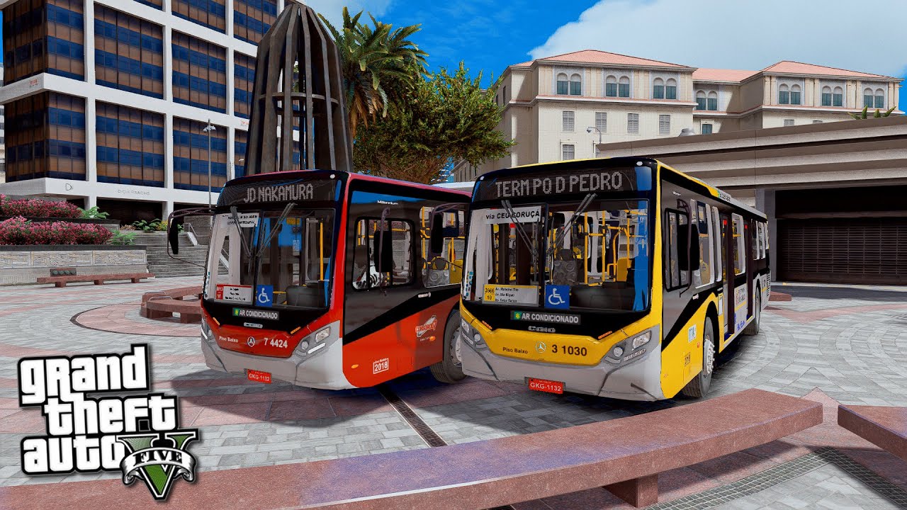 🚌 Bus Simulator V 1.2 - GTA 5